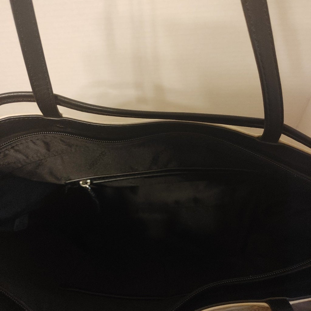 Calvin Klein Mallory Nylon North/South Vertical Branding Tote – Style ...