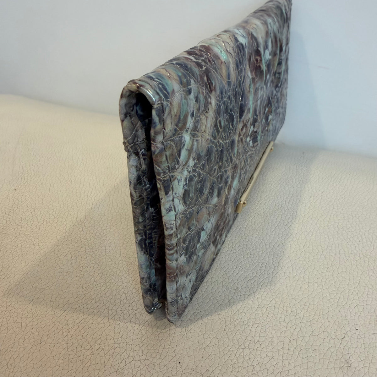 BRAHMIN Icy Python Melbourne Ady Wallet NWOT – Style Exchange Boutique PGH